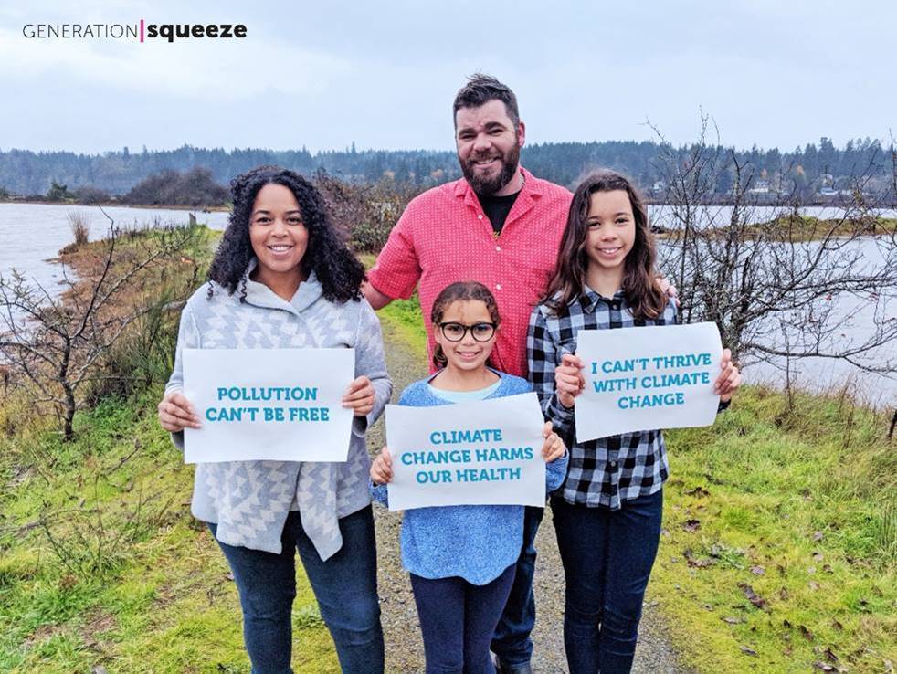 family photo for climate change release - Canadian Coalition for the ...